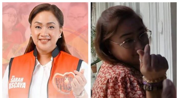 Discaya nag-explain sa DOJ matapos murahin sa pa-finger heart
