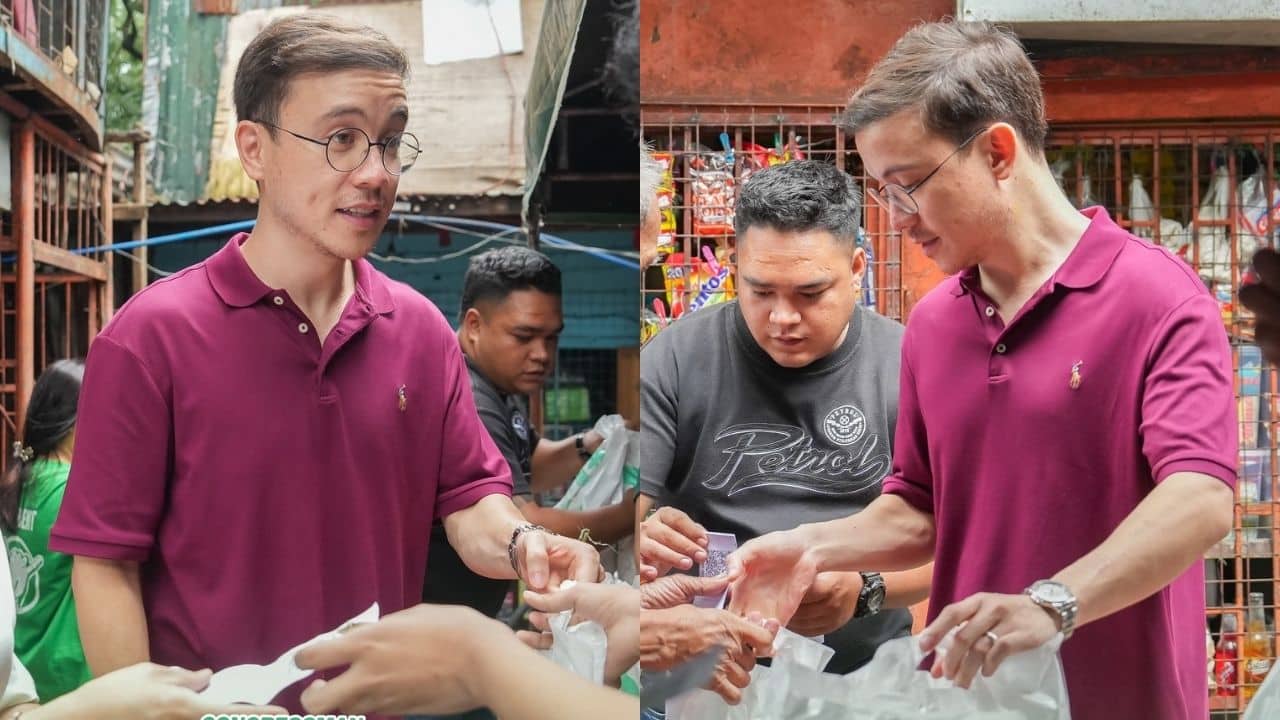 Arjo nagbigay ayuda sa mga binaha bago ang kilos-protesta