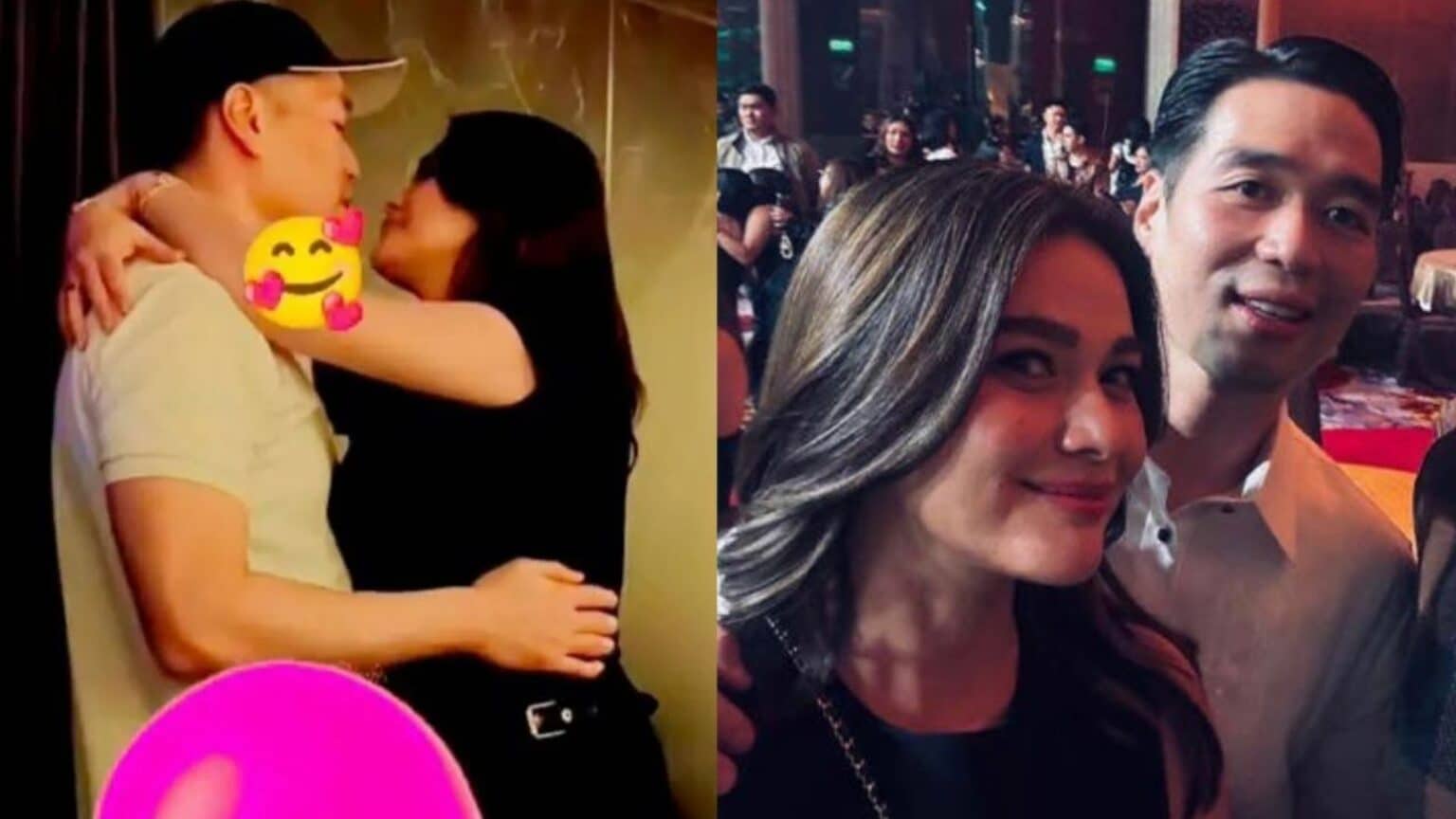 Bea, Vincent spotted na magkayakap, naghahalikan sa party