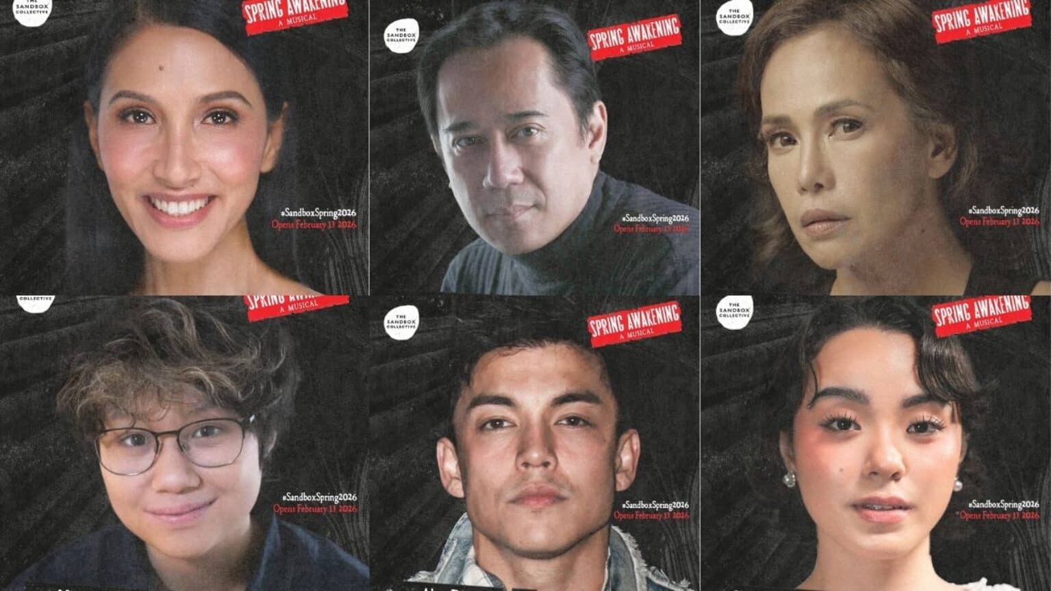 'Spring Awakening’ ibinandera na ang buong cast ng musical