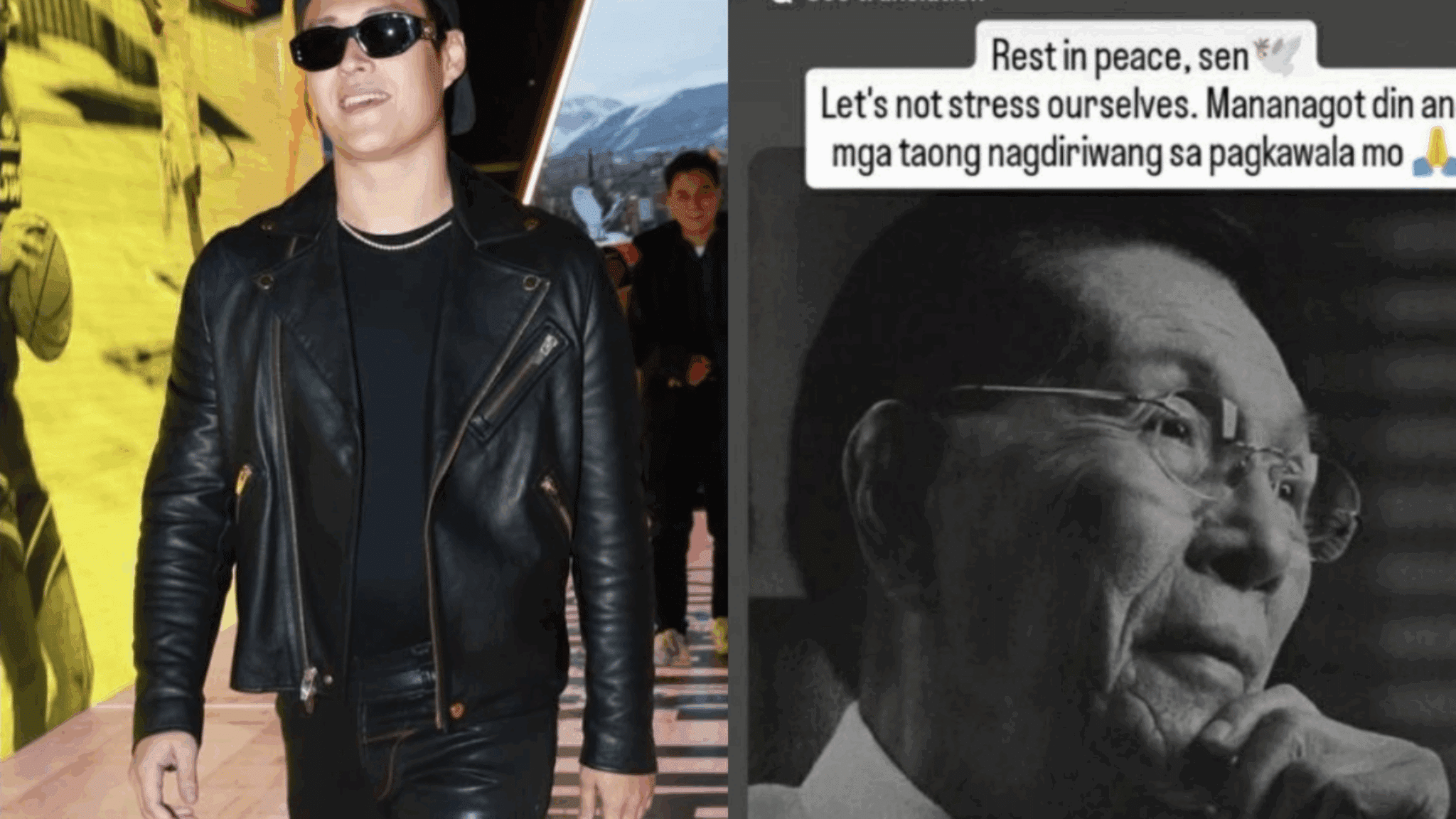 Enrique Gil nagluluksa sa pagkamatay ni Enrile, how true?