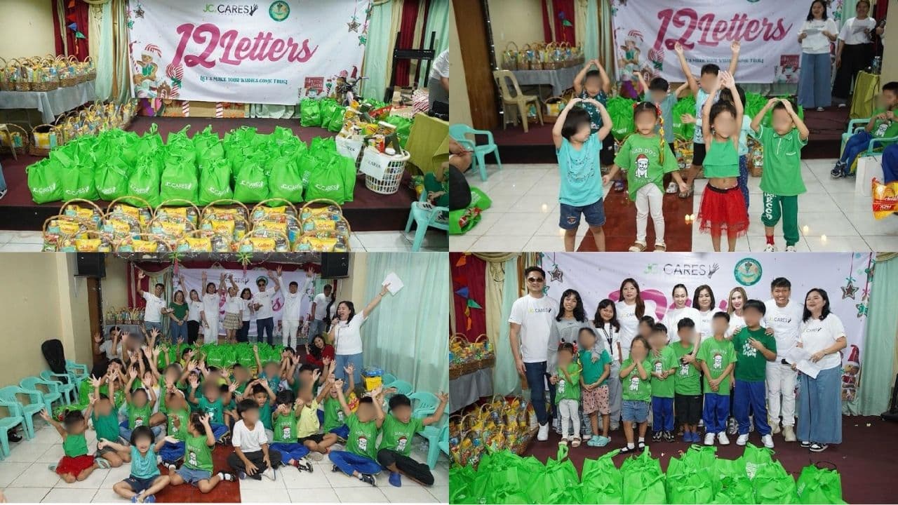 JC Cares Foundation tinupad ang 12 kahilingan sa Alay Pag-Asa