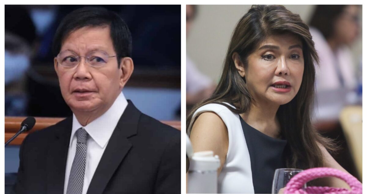 Lacson rumesbak sa hamong sabunutan ni Imee