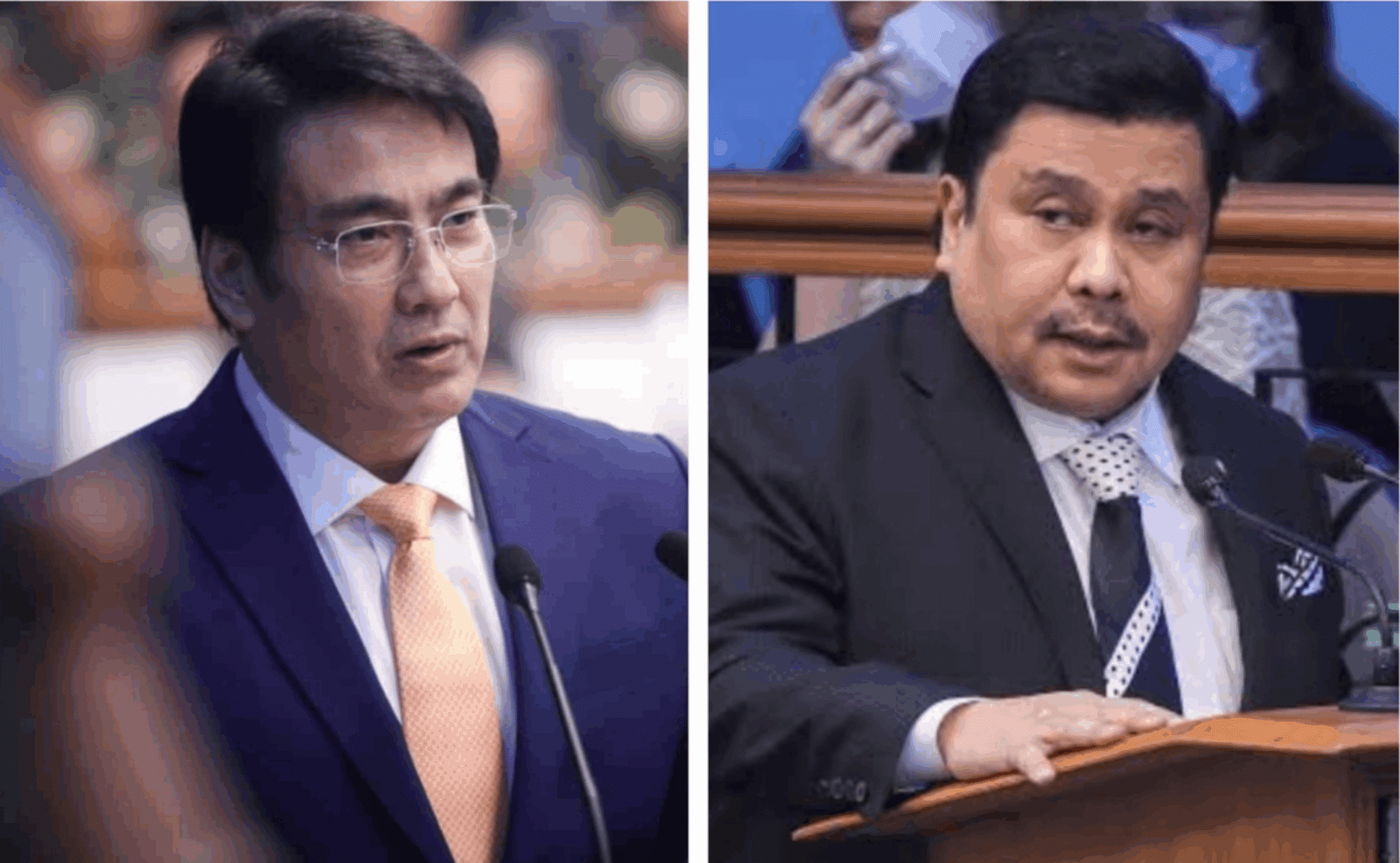 Bong Revilla, Jinggoy Estrada kinasuhan ng plunder