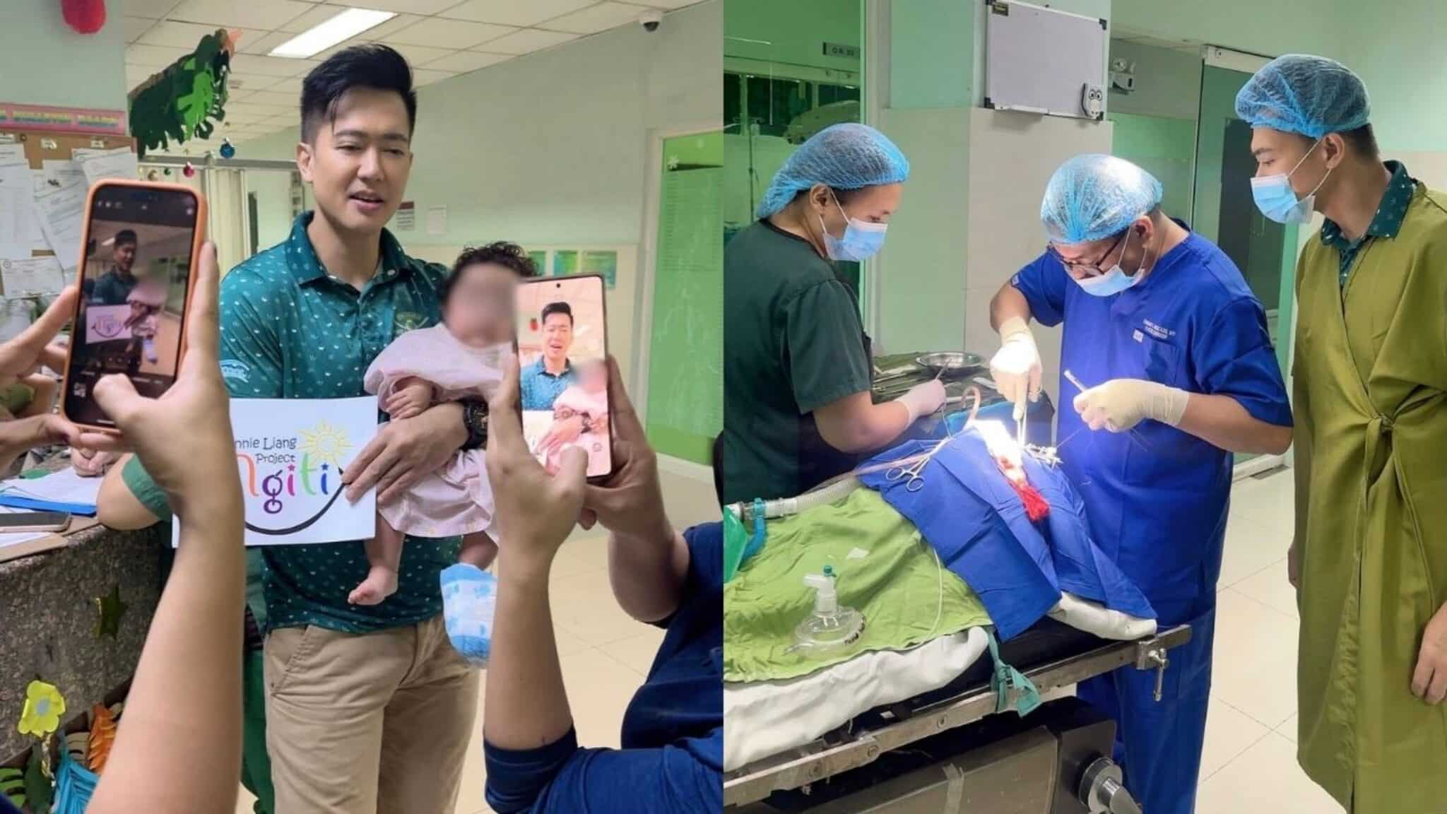 Ronnie Liang nanlibre ng operasyon sa 10 batang may cleft palate