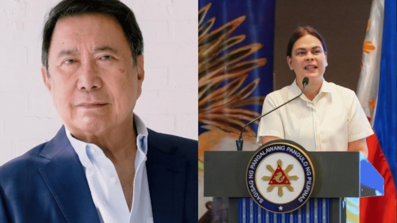 Ramon Tulfo sa pagtakbo ni VP Sara: God bless the Philippines!